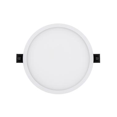 Placa LED 20W Circular High Lumen Corte Ø 160 mm - efectoLED