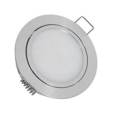 Downlight LED 3W 12V DC com Conector Rápido Corte Ø 67 mm - efectoLED