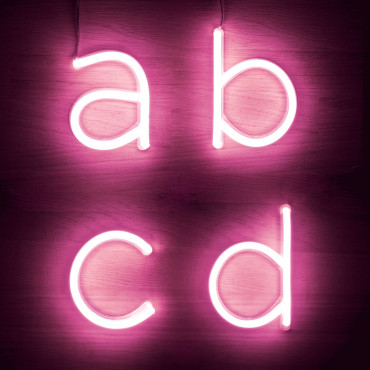 Letras Neón LED Rosa - efectoLED